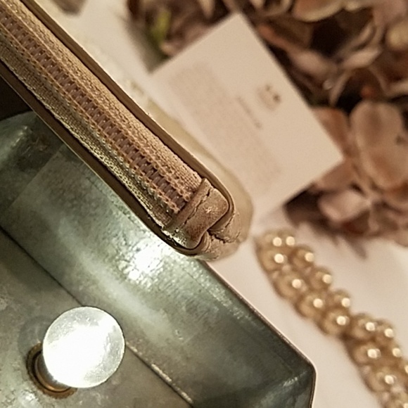 Coach | Bags | Coach Grey Leather Wrislet Care Card | Poshmark